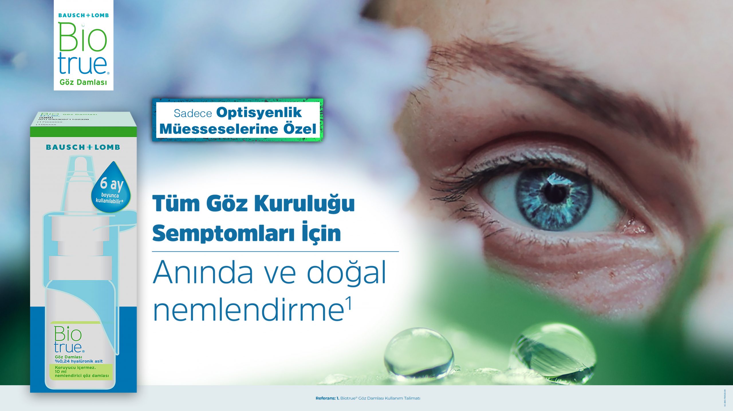 Biotrue Göz Damlası Hakkında » İstanbul Optisyen-Gözlükçüler Odası